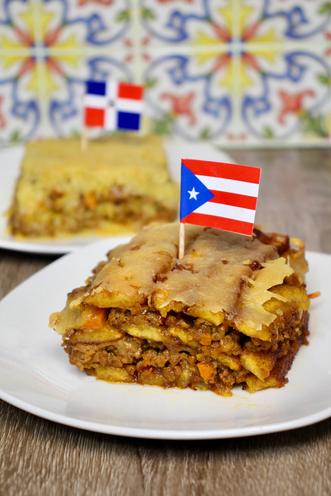 Pastelón Two Ways: Dominican Version & Puerto Rican Version