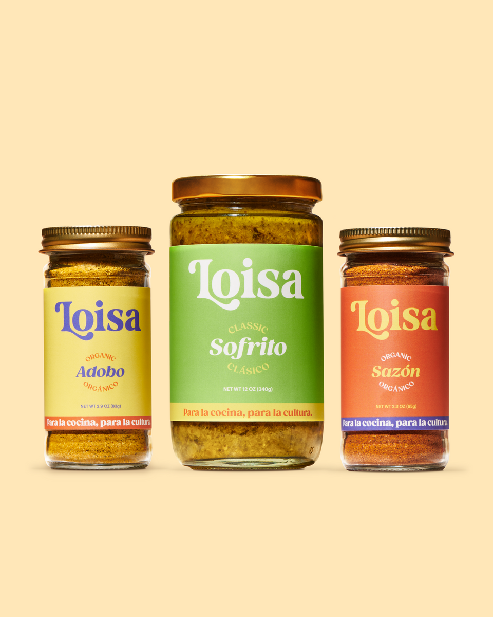 Loisa Flavor Trio | Organic Sazón, Organic Adobo, Signature Sofrito ...